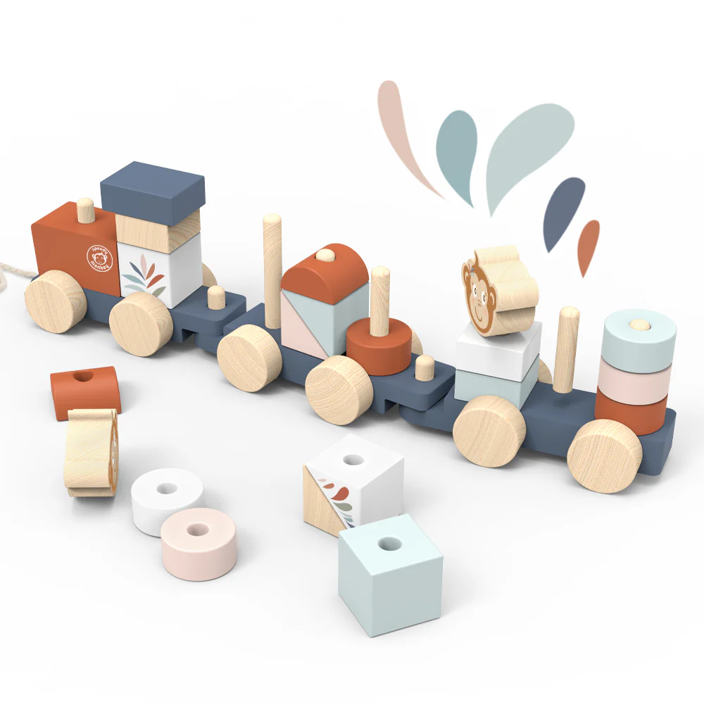 Speedy Monkey Train Stacker – babycity
