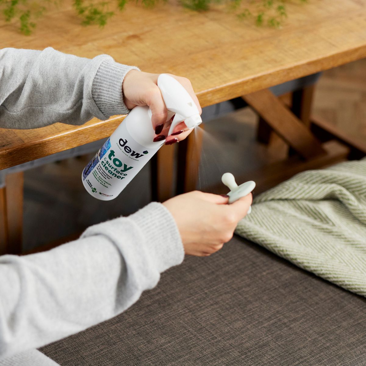 Dew Toy & Surface Cleaner 500ml | Non-Toxic, No Rinse – babycity