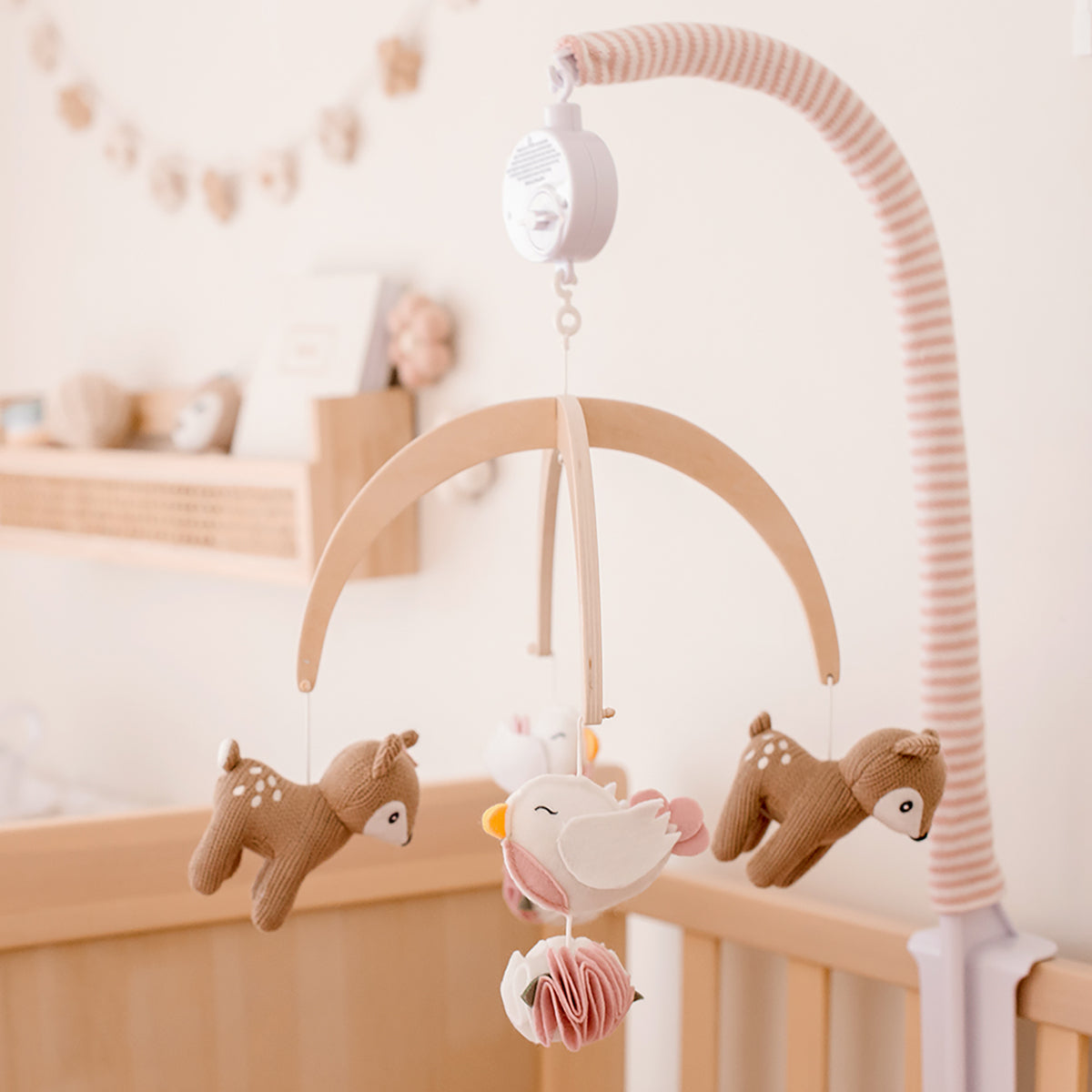 Living Textiles Sophia's Garden - Musical Mobile Set – babycity