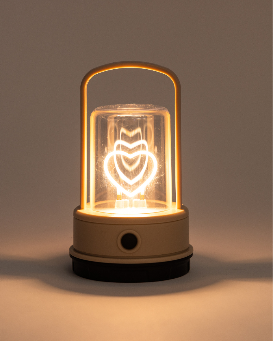 Stellar Haus Pink Heart Lantern USB Recharge – babycity