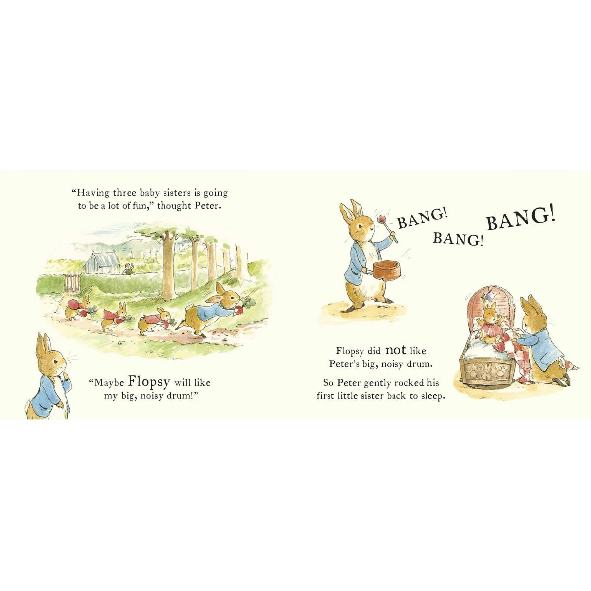 Peter Rabbit Three Little Bunnies Book – babycity
