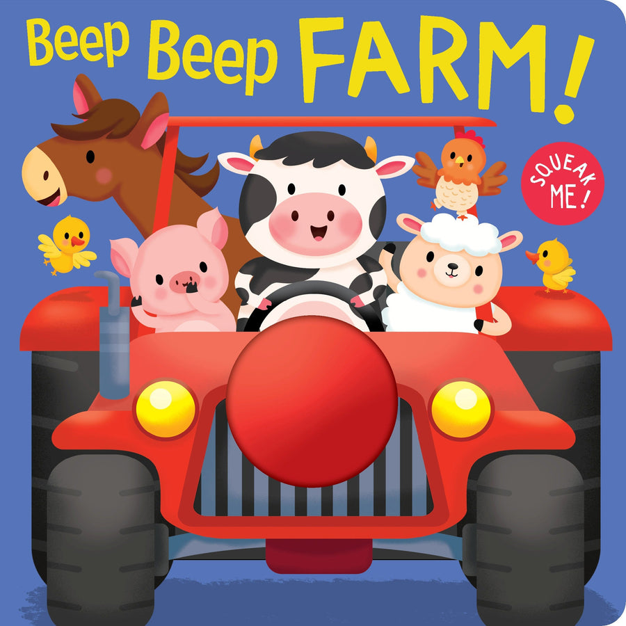 Squeak Me Beep Beep Farm Board Book – babycity