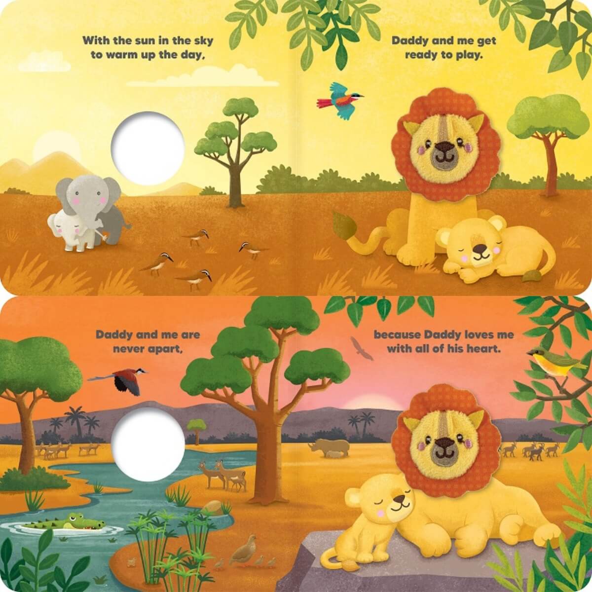 Daddy & Me Finger puppet Book – babycity