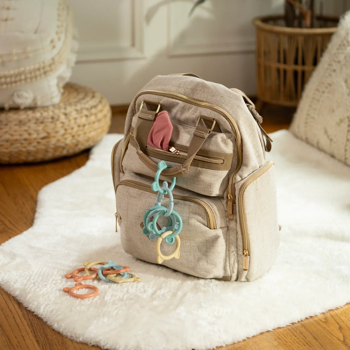 Ingenuity Sheepys Squad Toy Links – babycity