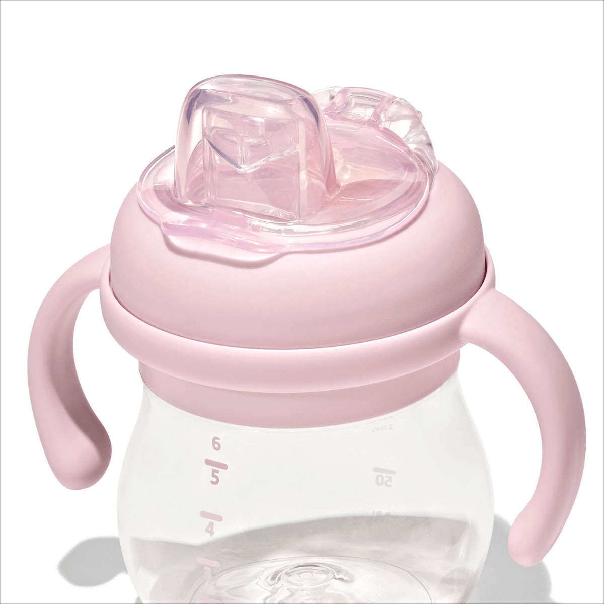 OXO Tot Transitions Soft Spout Sippy Cup with Removable Handles 6oz ...