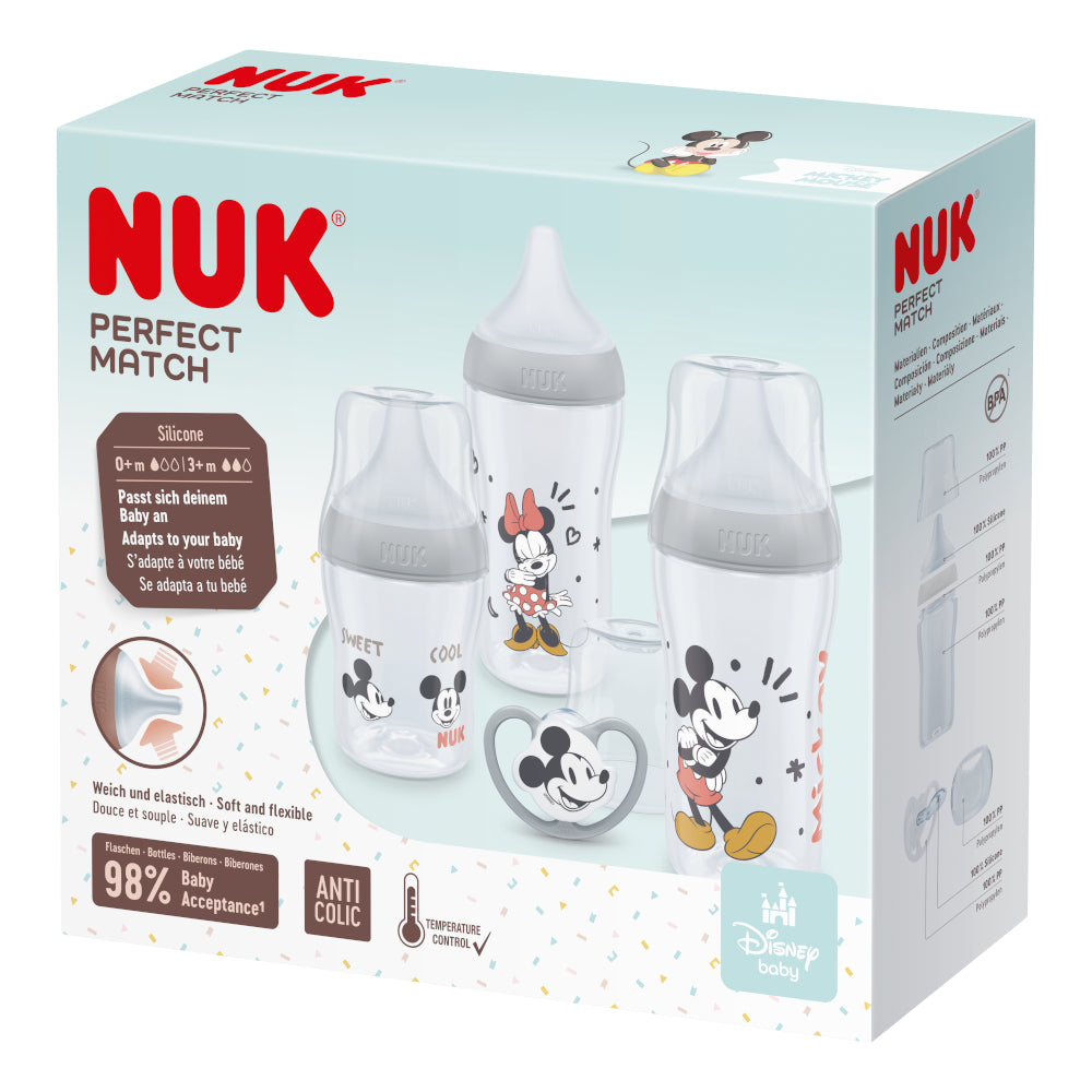 NUK Mickey Mouse Starter Set | BPA-Free – babycity
