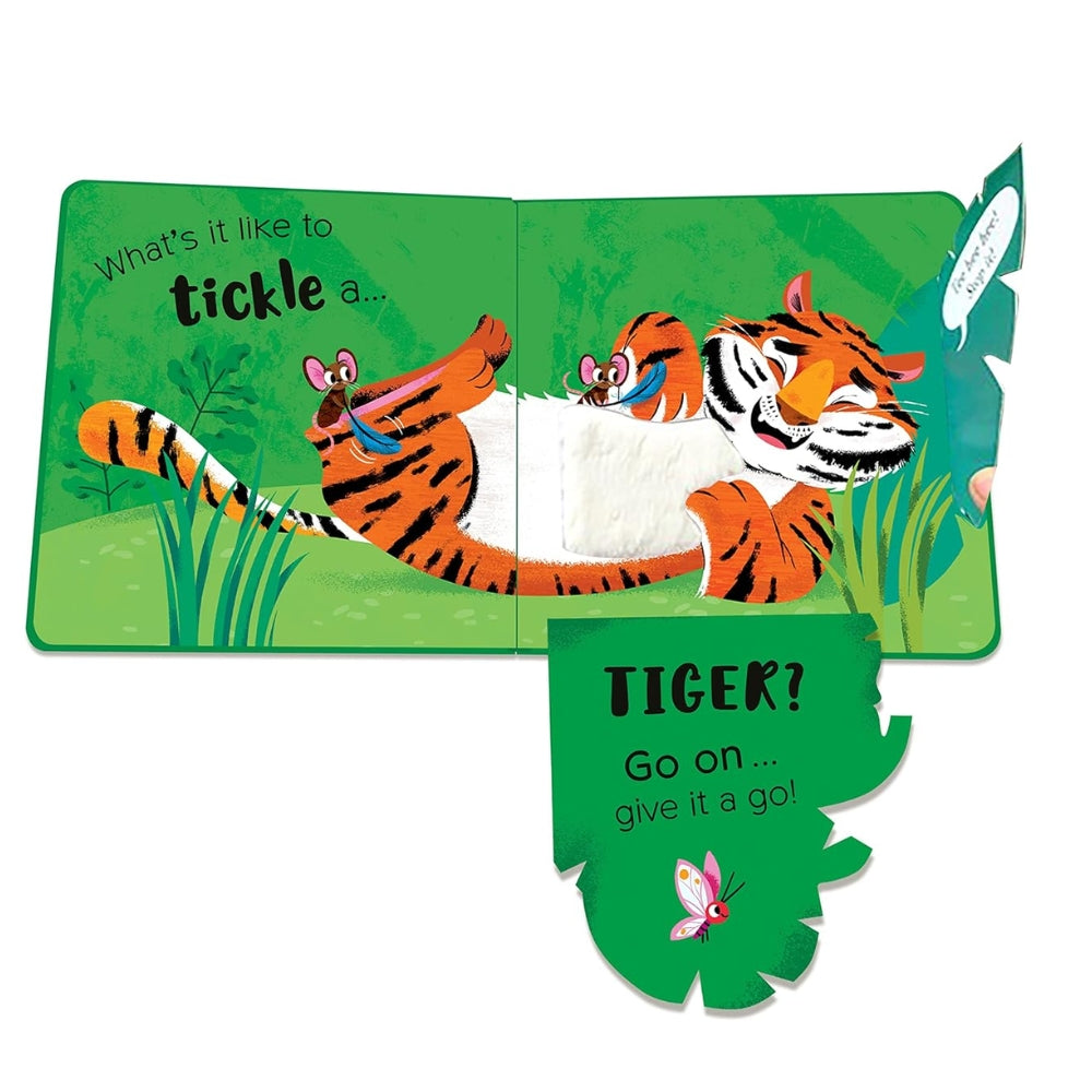 Hinkler Books Touch and Feel Board Book - Whats It Like To Tickle A Ti ...